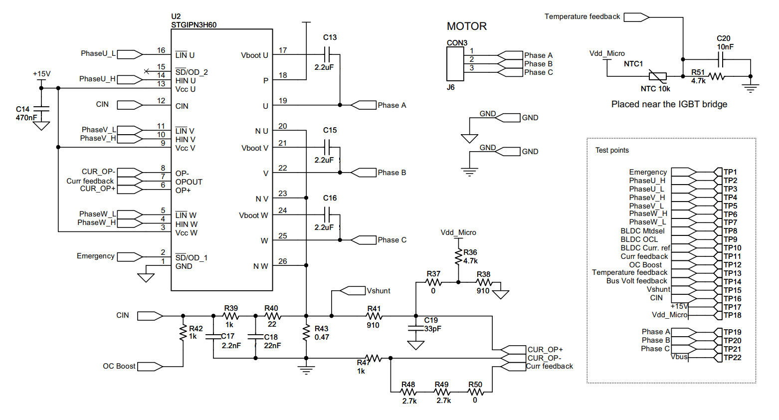 STEVAL-IHM035V2: 100W, 3-Phase BLDC Driver Board for FOC and Scalar Motor Control